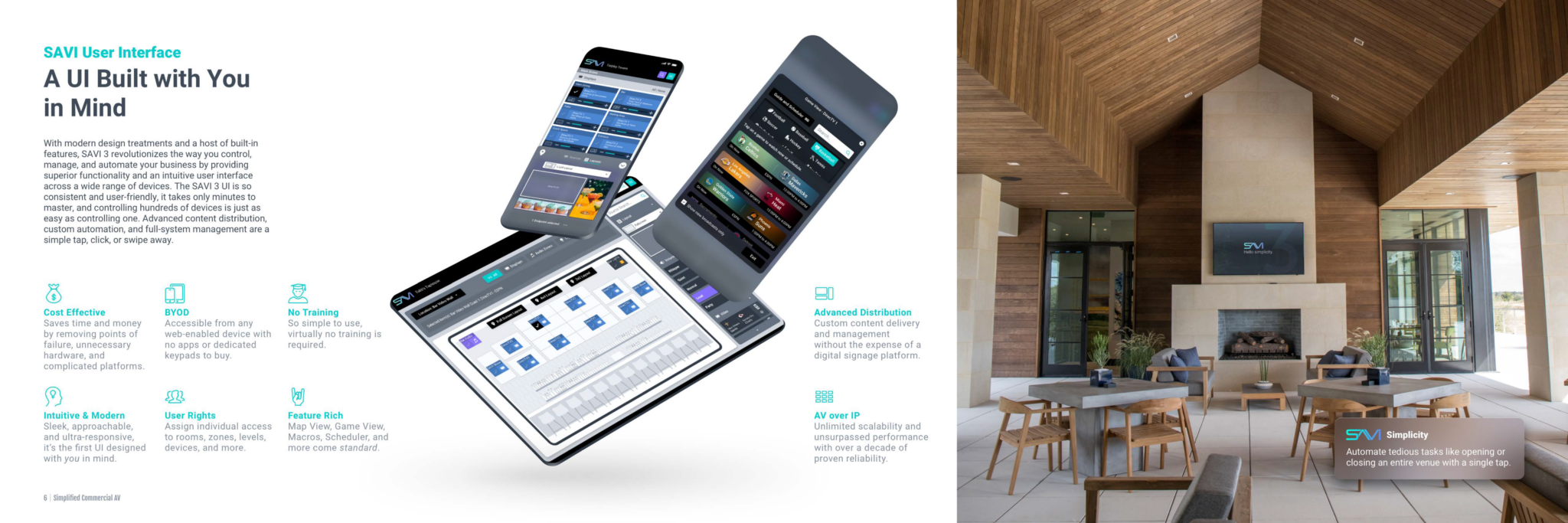 Savi 3 Commercial AV – CalTech AV Solutions